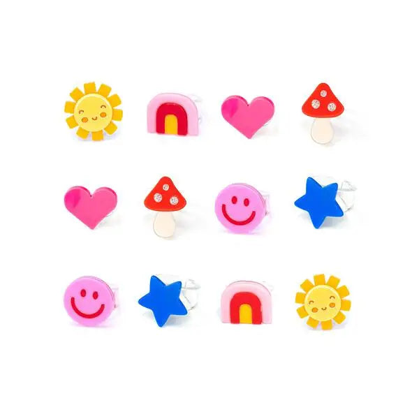 Be Happy Ring | Assorted Colors – Moonpenny